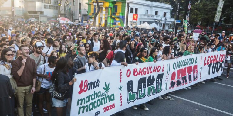Famílias na Marcha da Maconha em São Paulo pedem fim da criminalização ...